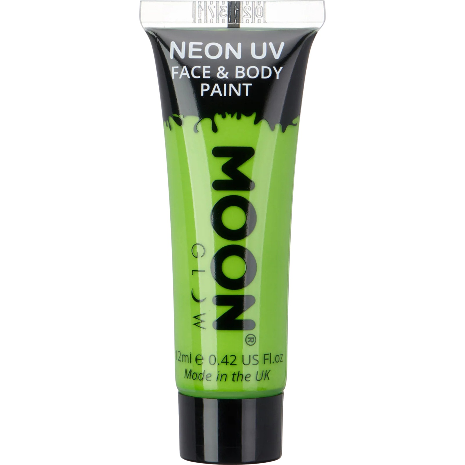 Buy Moon Glow Intense Green Neon UV Face And Body Paint 12ml - MyDeal ...