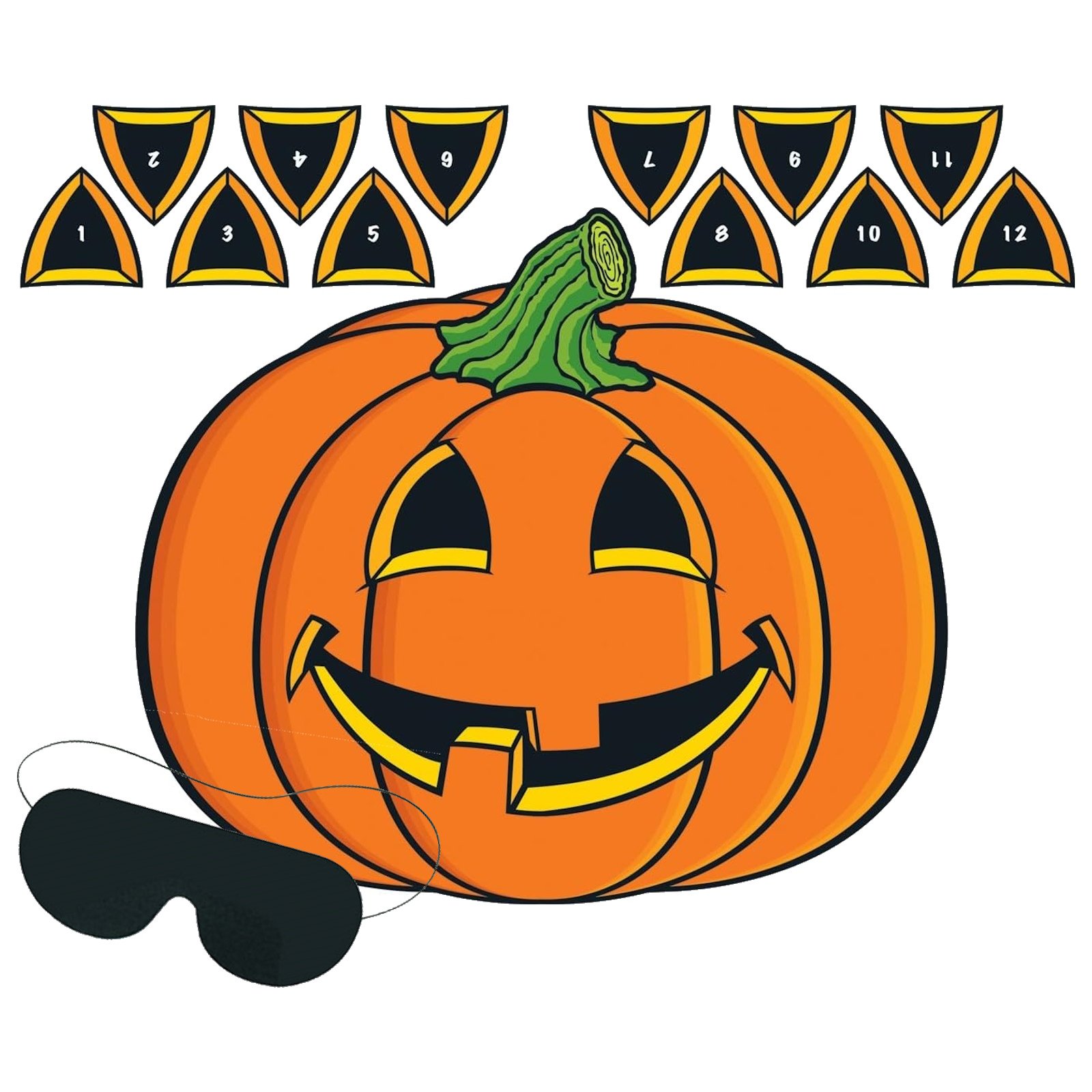 Buy Pin The Nose Pumpkin Party Game - MyDeal Australia