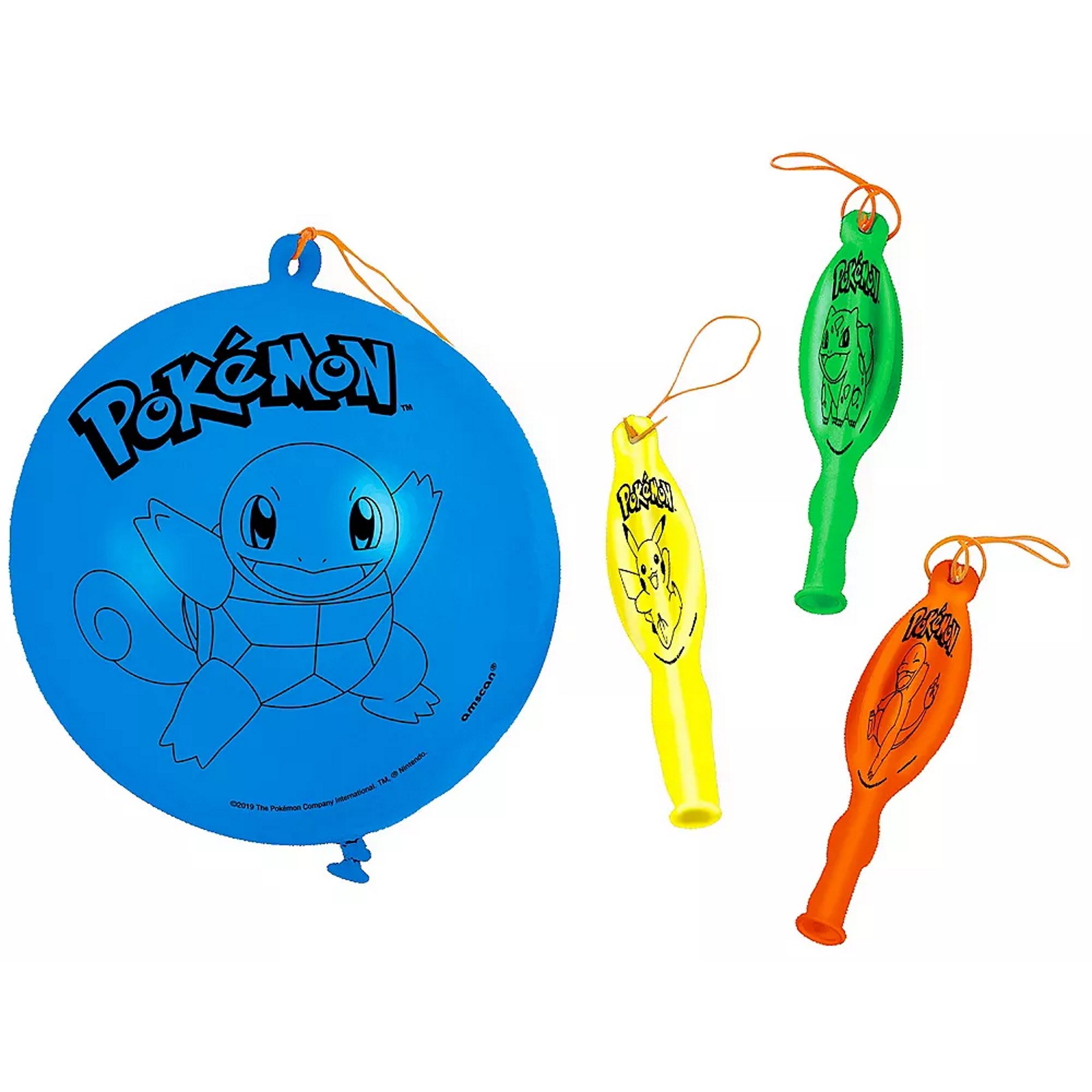 Buy Pokemon Classic Punch Ball Balloons (Pack of 4) - MyDeal Australia