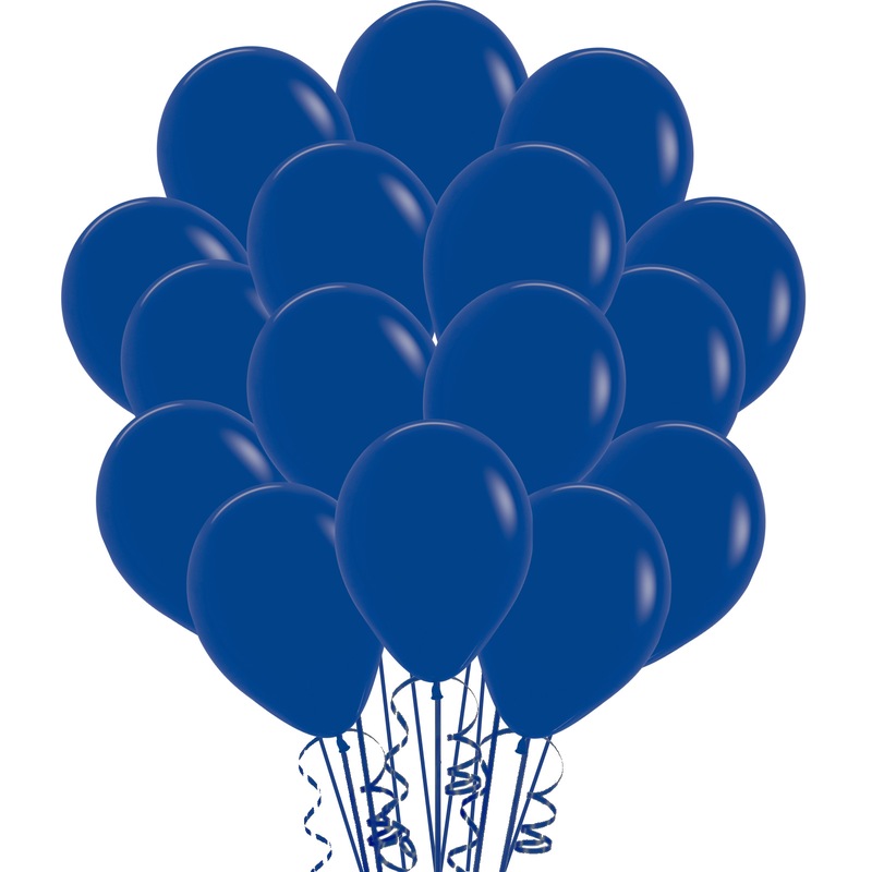 Buy Sempertex Fashion Royal Blue Latex Small 12cm Balloons (Pack of 20 ...