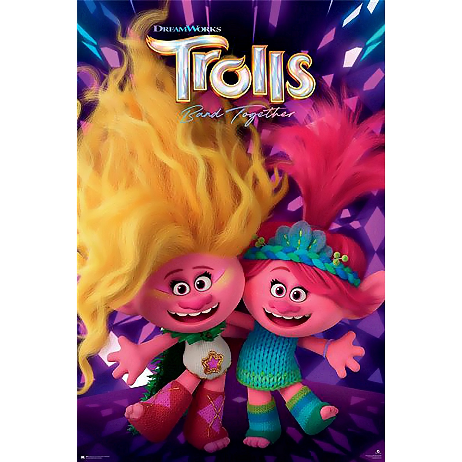 Buy Trolls 3 Poppy and Diva Poster - MyDeal Australia