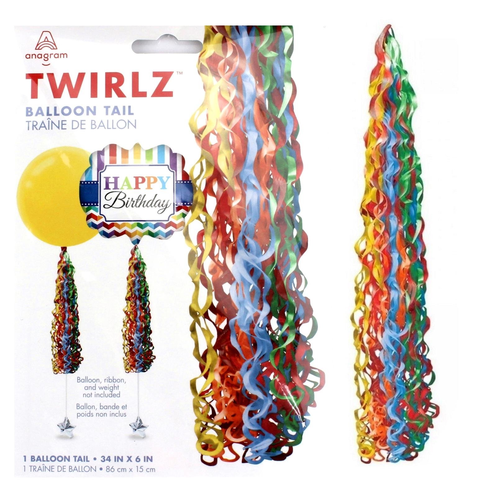 Buy Twirlz Balloon Tail Rainbow - MyDeal Australia