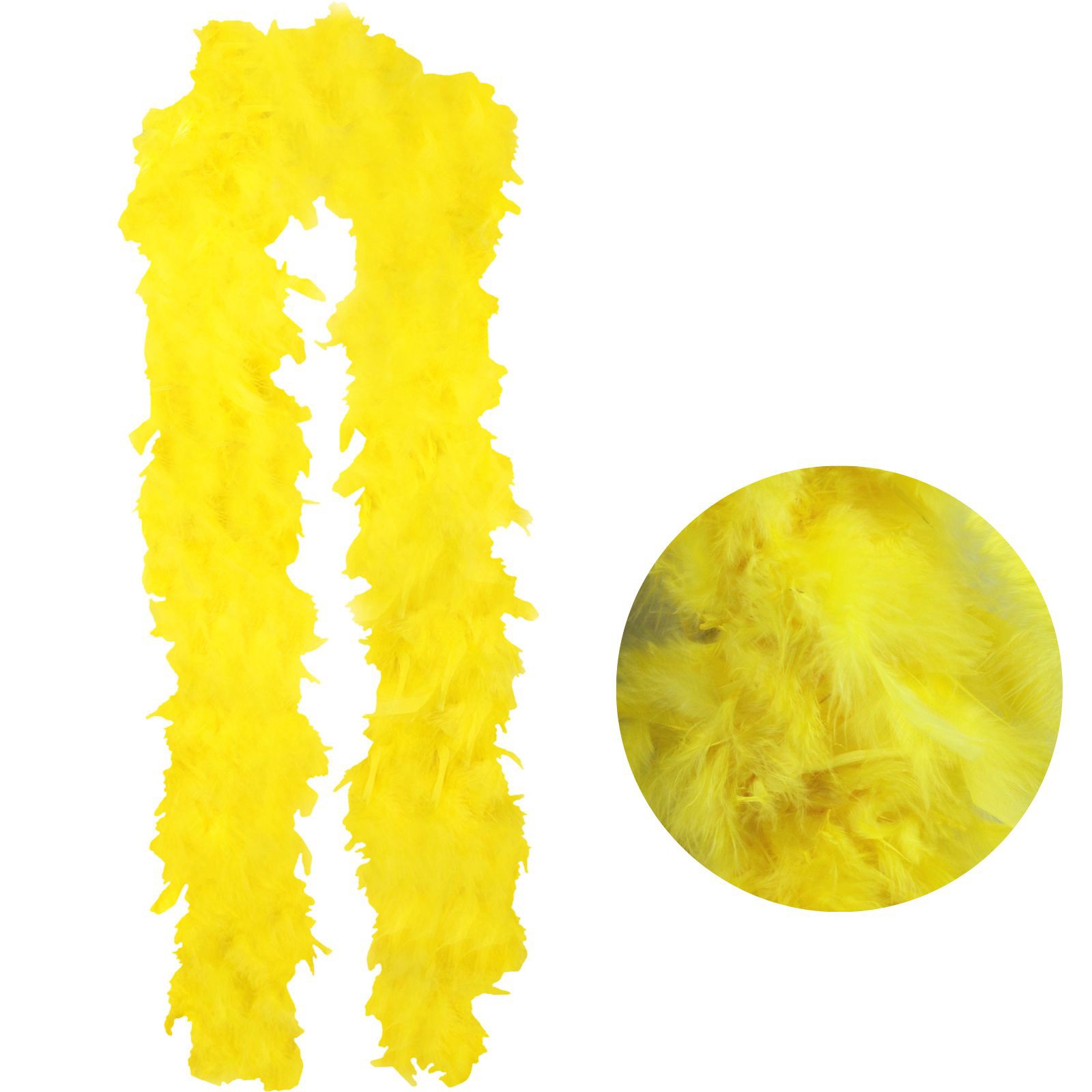 Buy Yellow Feather Boa - MyDeal Australia