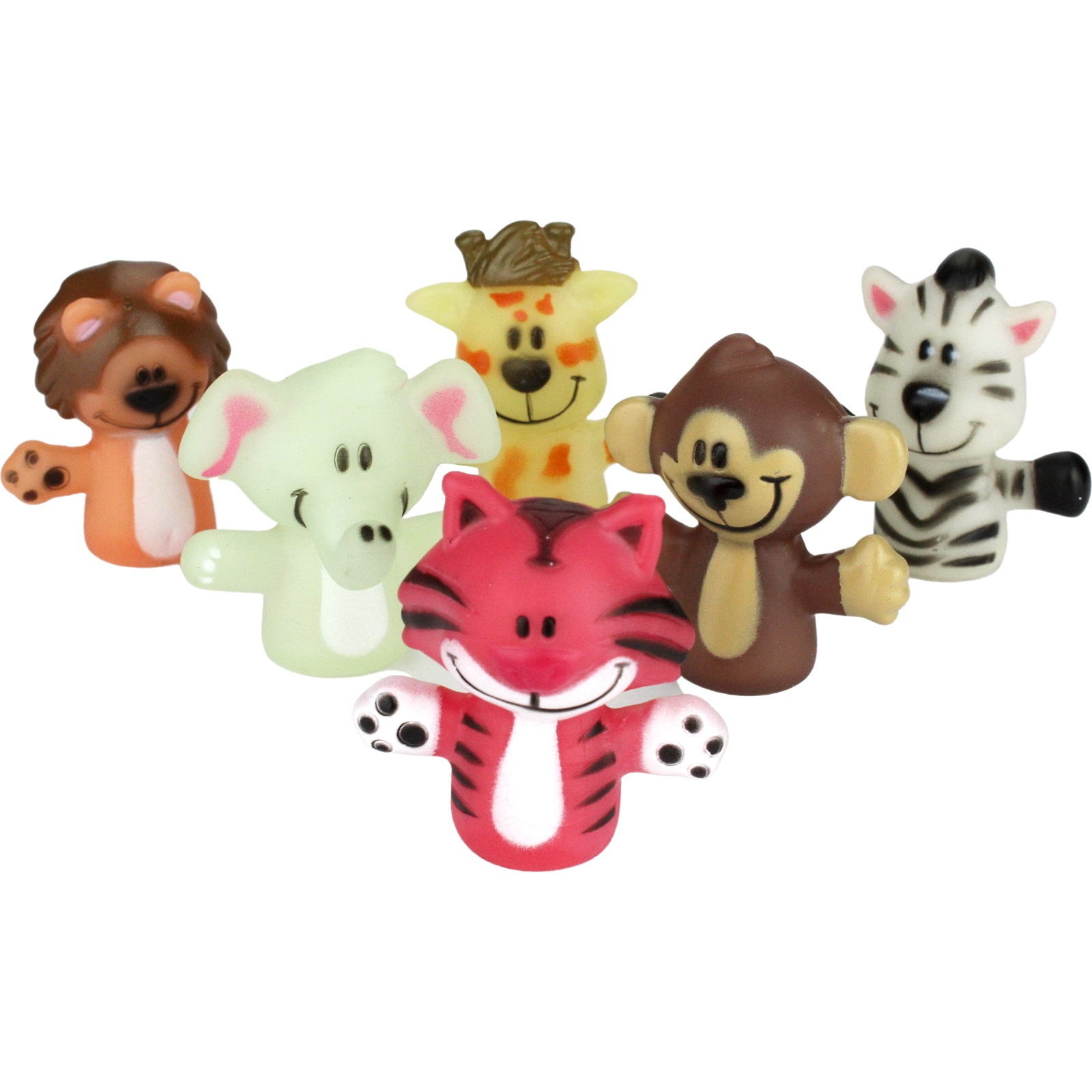 Buy Zoo Animal Finger Puppets (Pack of 12) - MyDeal Australia