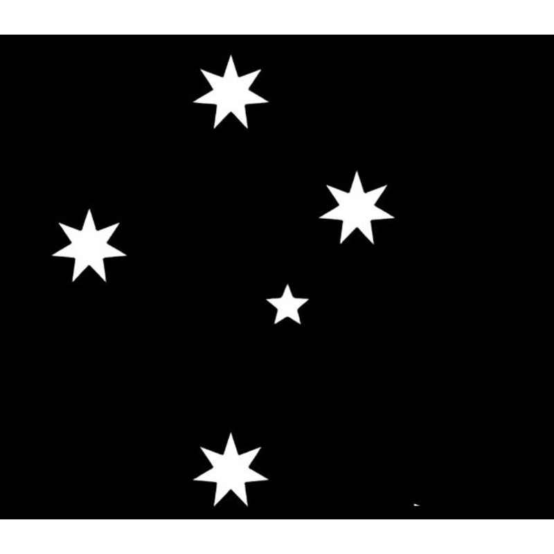 Buy 2 x Australian Southern Cross sticker Decal Vinyl vehicle ...