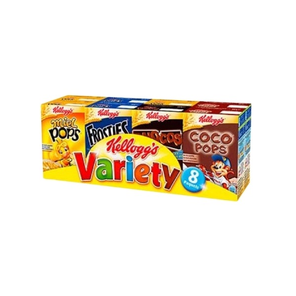 Buy Kellogg's Variety 8 Mini Packs 220g - MyDeal Australia