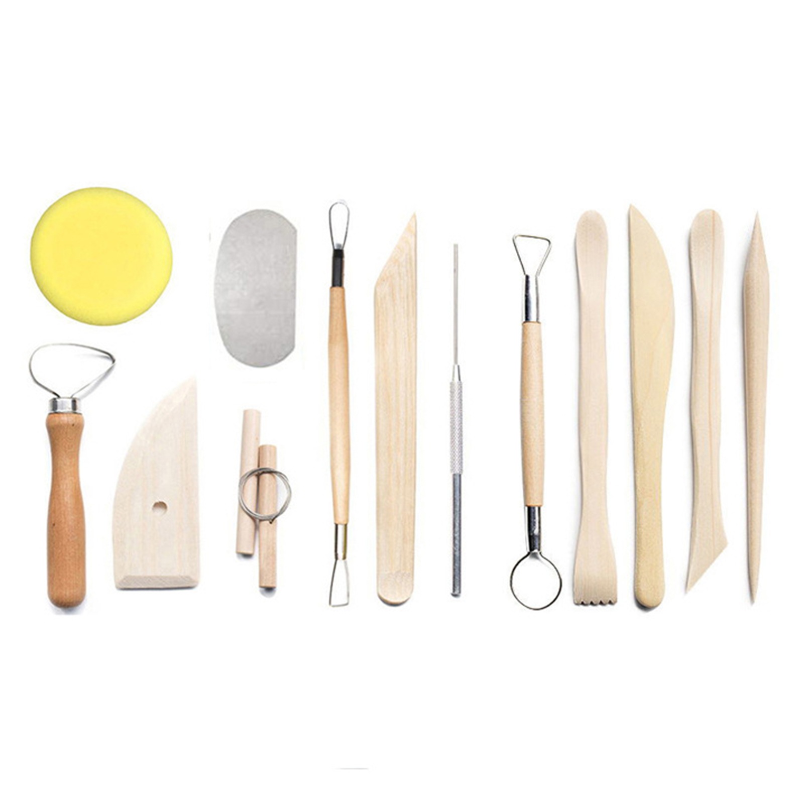 Buy 13pcs Pottery Clay Tools Ceramic Clay Sculpting Tool Kit Pottery ...