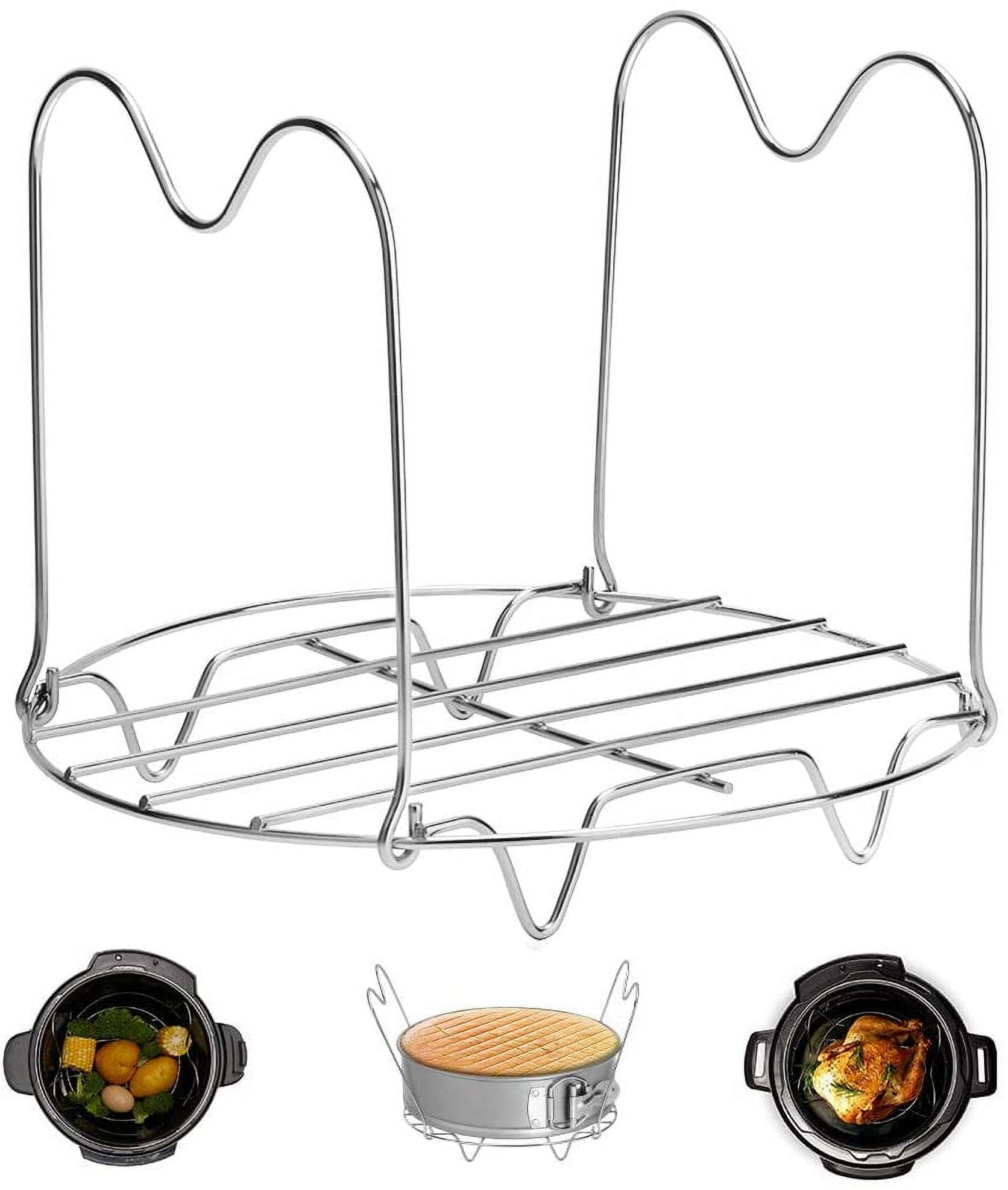 Buy Instant Pot Multi-Use Steaming Trivet Stainless Steel Cooker Rack ...