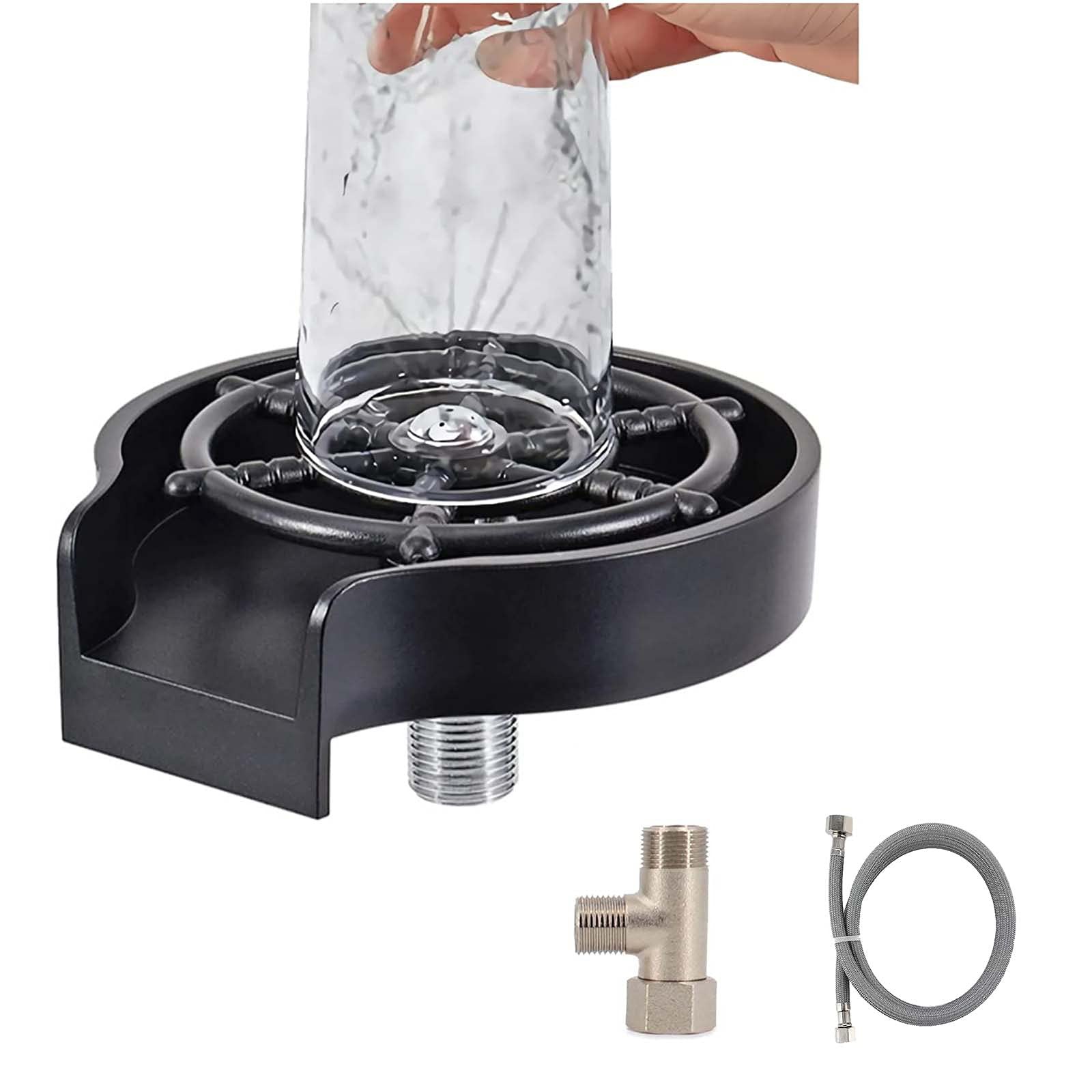 Buy Kitchen faucet booster bottle washer faucet automatic cup washer ...