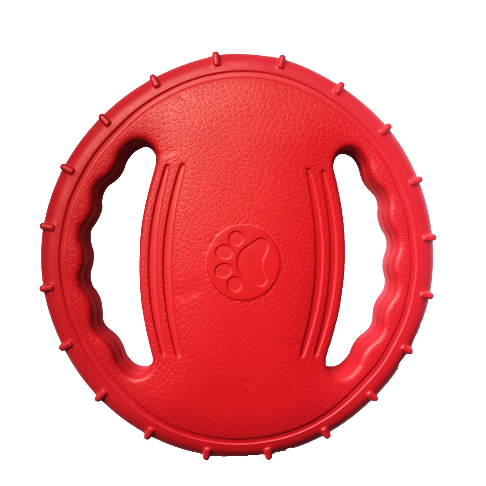 Buy Pet Dog Flying Disc EVA Dog Training Ring with Handles Dog Flyer ...