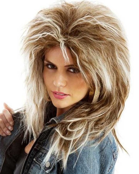 Buy 70s Rock Diva Brown and Blonde Wig - MyDeal Australia