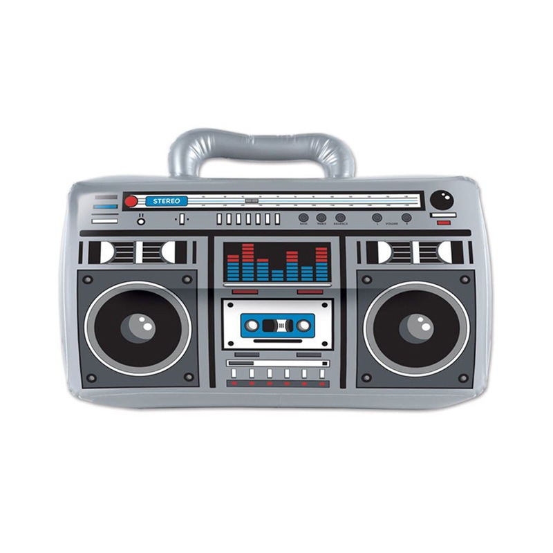 Buy 80s Inflatable Boom Box 40cm - MyDeal