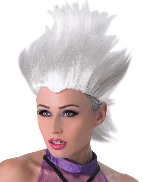 Buy Disney Ursula Short White Wig - MyDeal Australia