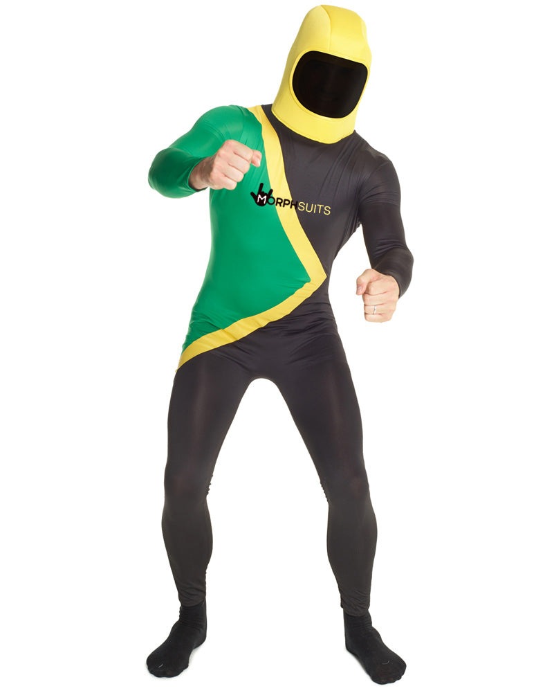 Buy Jamaican Bobsled Team Morphsuit Mens Costume - MyDeal Australia