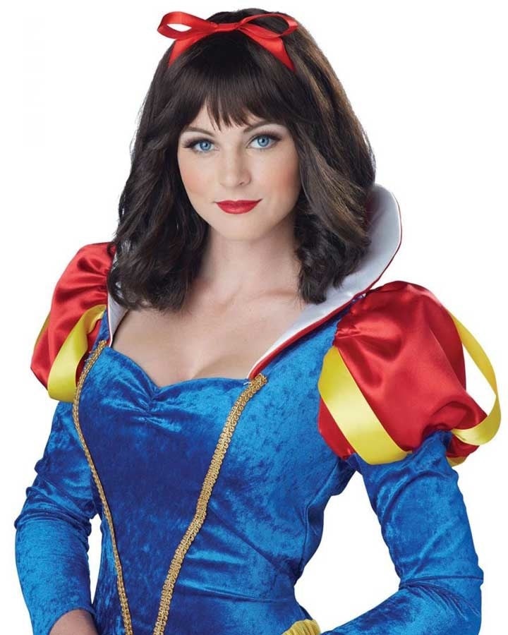 Buy Snow White Short Black Wig - MyDeal Australia