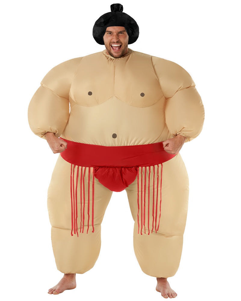 Buy Sumo Red MegaMorph Inflatable Mens Costume - MyDeal Australia