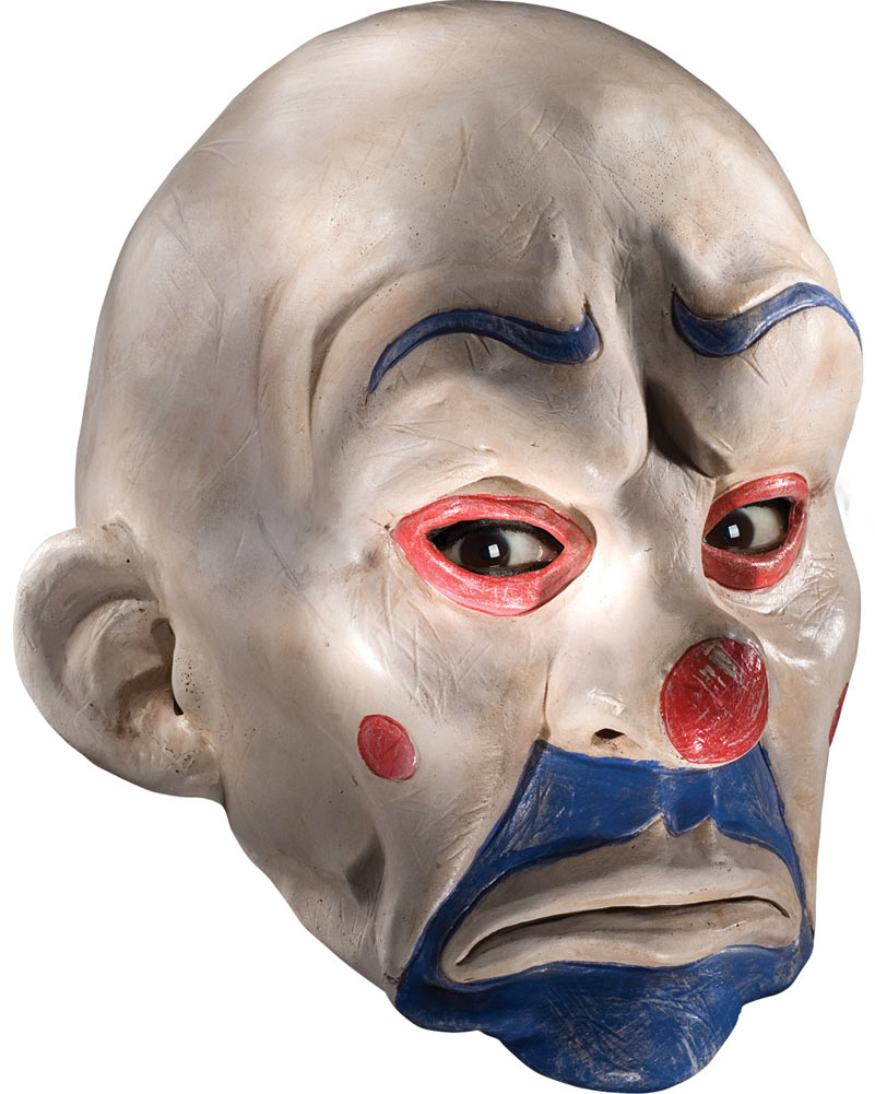 Buy The Joker Clown Adult Deluxe Half Mask - MyDeal Australia