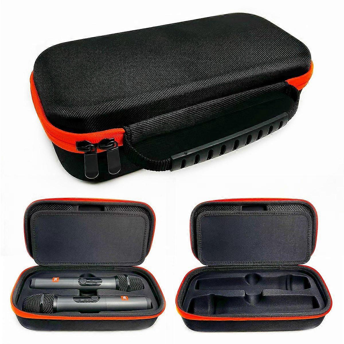 Buy For JBL PartyBox Dual Microphone Carrying Case EVA+Nylon Handheld ...