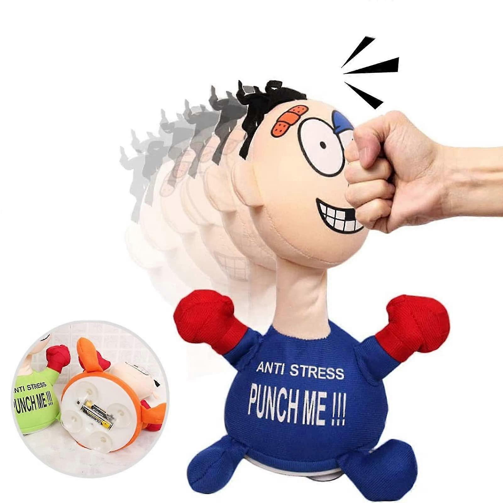 Buy STF Funny Punch Me Screaming Doll, Interactive Toys With Sound ...