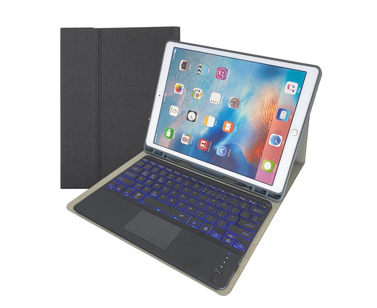 Buy keyboard overlay with touchpad, backlit keyboard and pencil holder ...