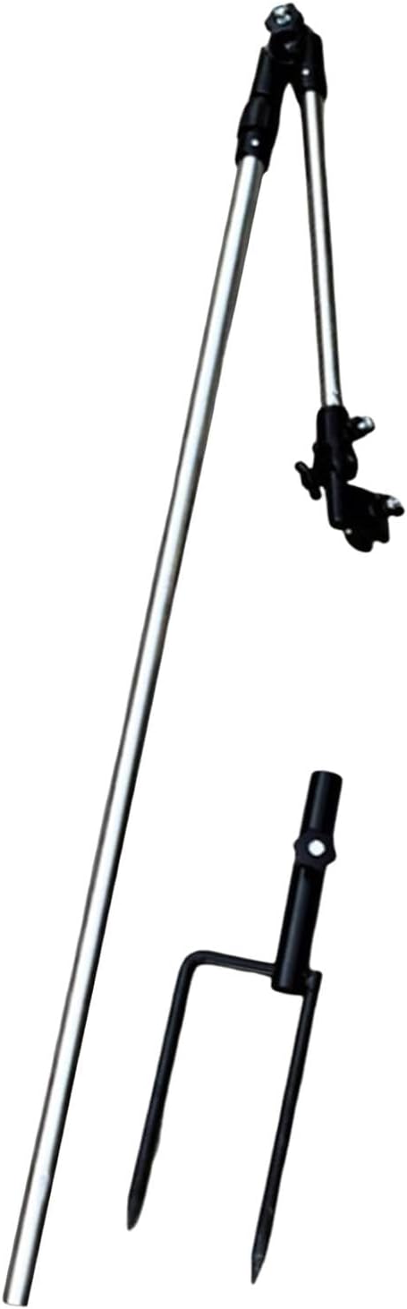 Buy Parasol Holder with Stake Umbrella Anchor Portable Metal Adjustable ...
