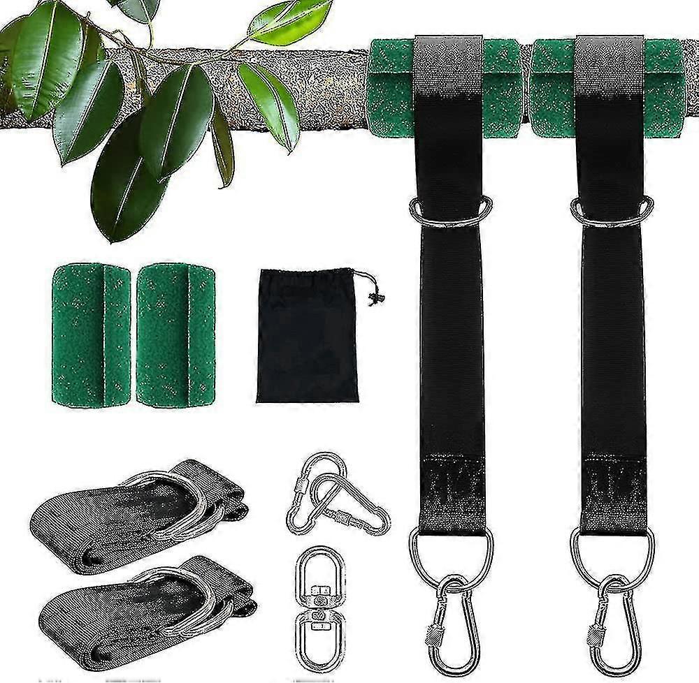 Buy Tree Swing Hanging Straps Kit 2x5ft Heavy Duty Swing Hanger with ...
