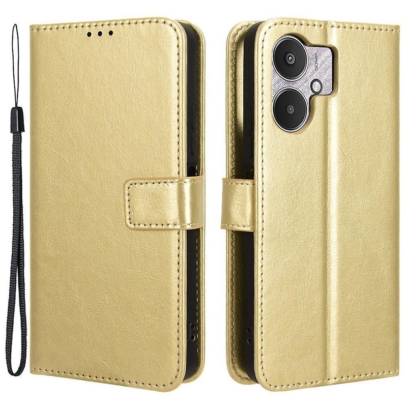 Buy Wallet Style PU Leather Crazy Horse Texture Flip Cover For Xiaomi ...