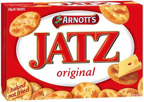 Buy Arnotts Jatz Biscuit 225g x 1 - MyDeal Australia