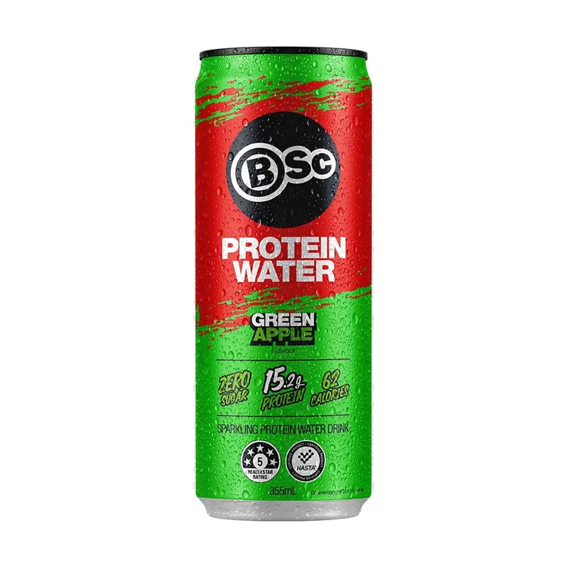 Buy Bsc Protein Water Green Apple 355ml x 12 - MyDeal