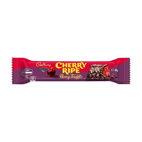 Buy Cadbury Cherry Ripe Berry Truffle 40g x 35 - MyDeal Australia