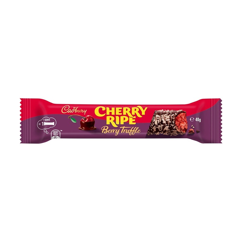 Buy Cadbury Cherry Ripe Berry Truffle 40g x 35 - MyDeal