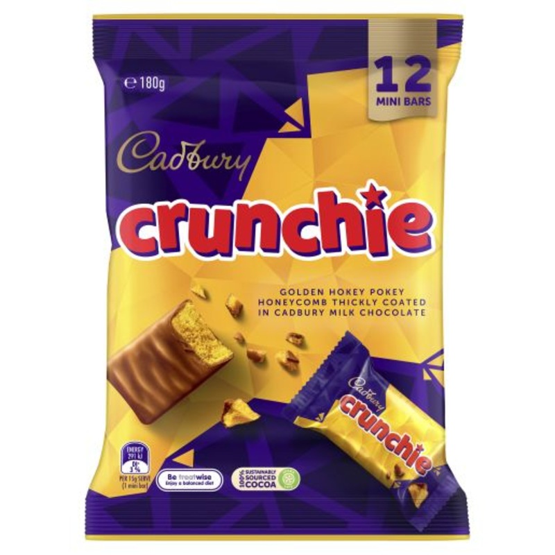 Buy Cadbury Crunchie Bar Share Pack 180g x 1 - MyDeal