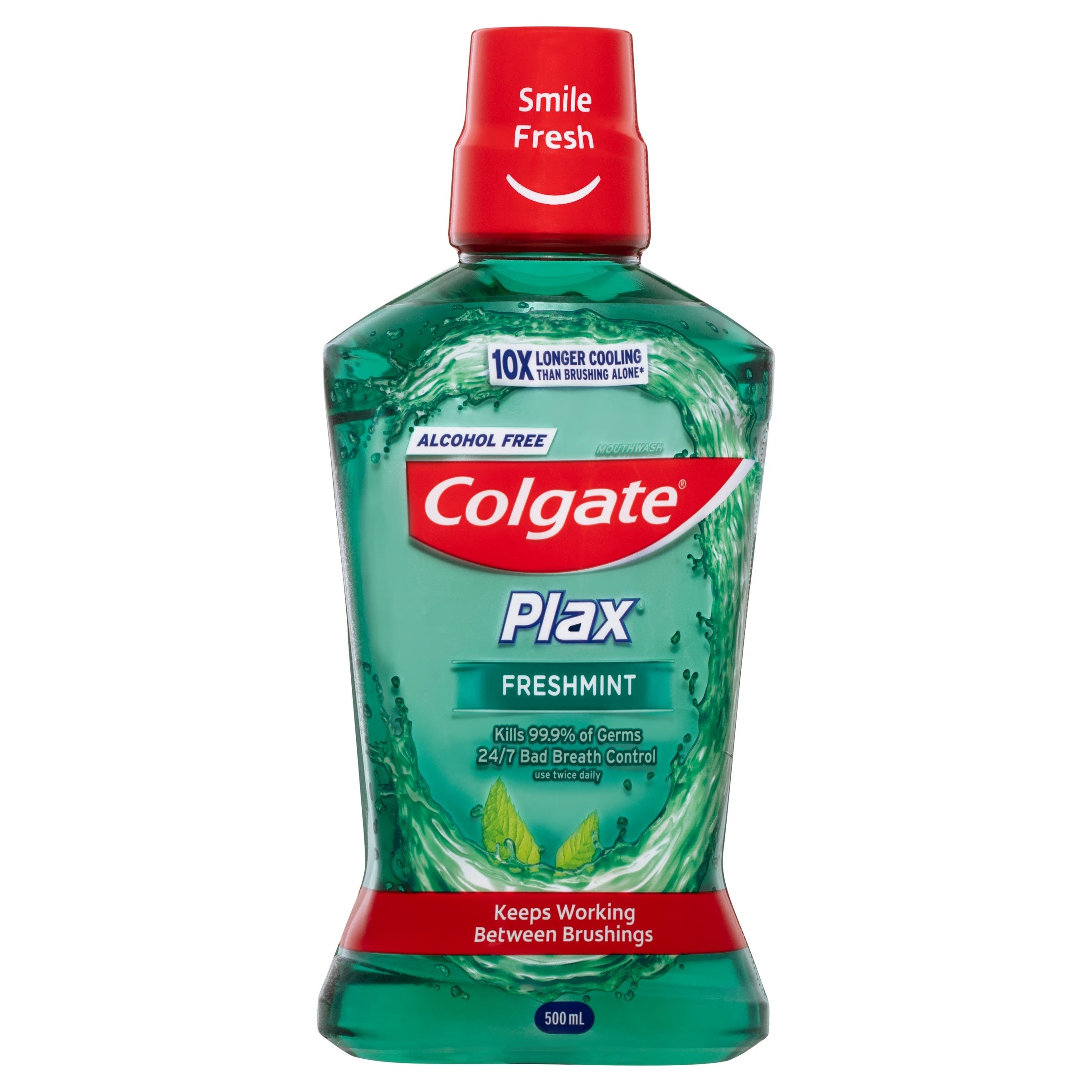 Buy Colgate Plax Mouthwash Freshmint 500ml x 1 - MyDeal Australia