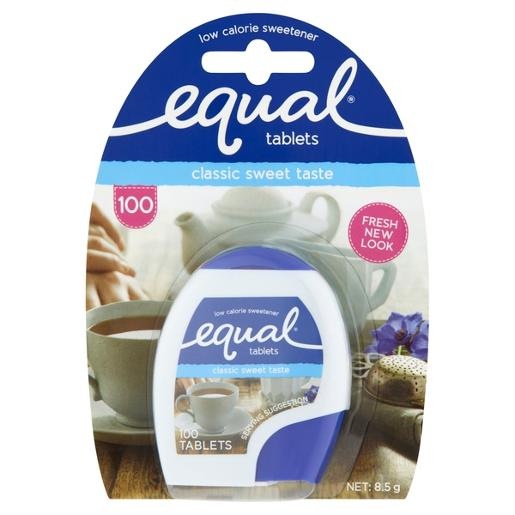 Buy Equal Sweetener Tablets 100s x 8 - MyDeal Australia