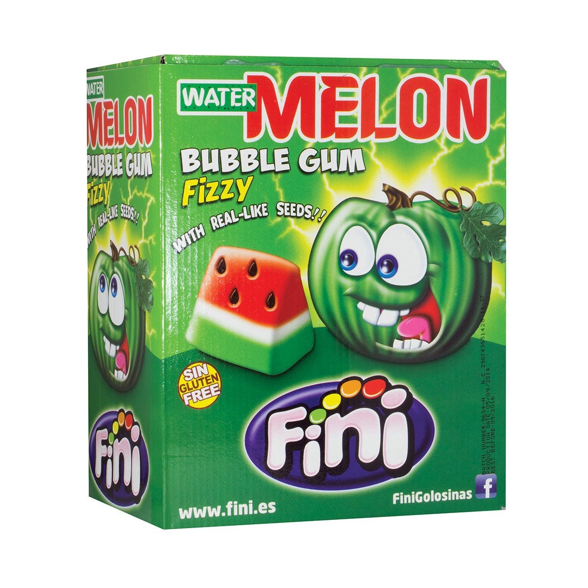 Buy Fini Watermelon Bubblegum Pack x 200 - MyDeal Australia