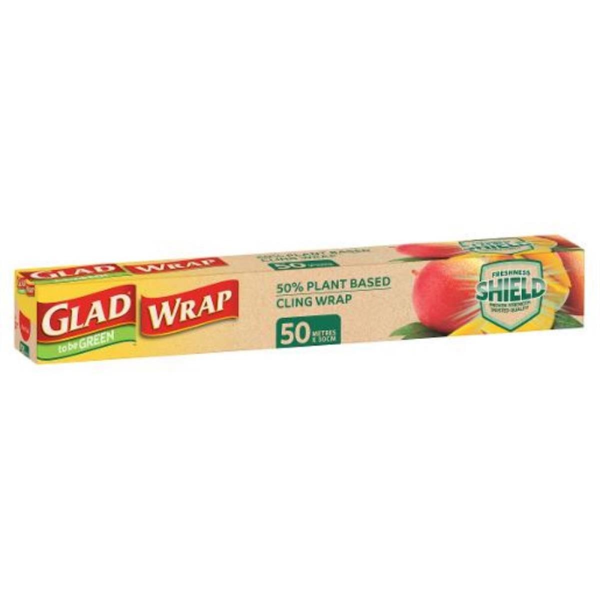 Buy Glad Bio Based Plastic Wrap 30cm 50m x 12 - MyDeal Australia