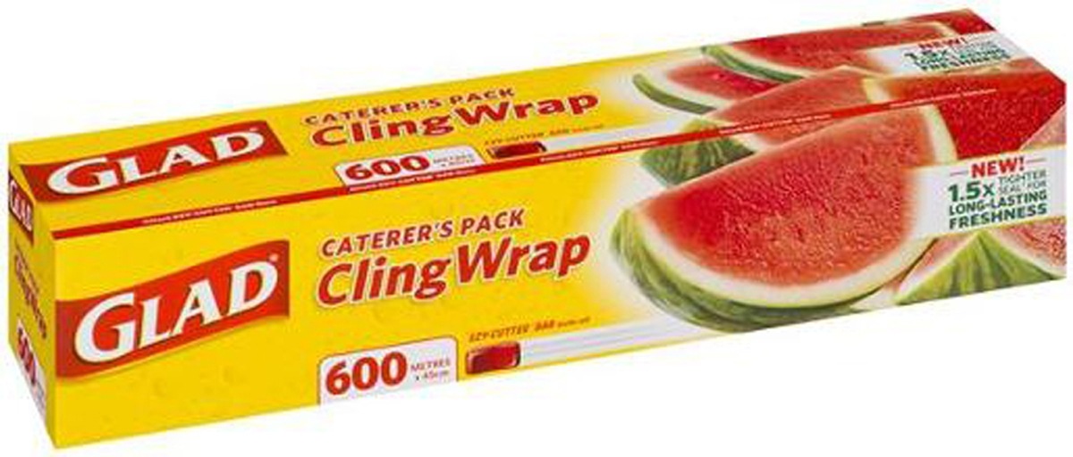 Buy Glad Cling Wrap Dispenser 45cm wide 600m long Pack x 1 - MyDeal ...