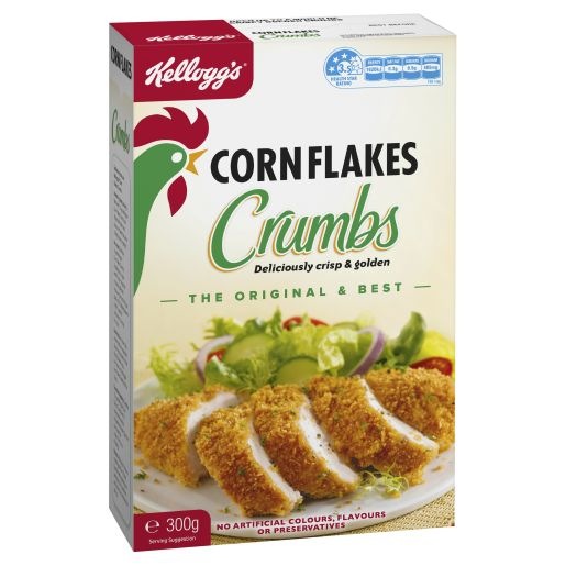 Buy Kellogg's Corn Flakes Crumbs 300g x 1 - MyDeal Australia