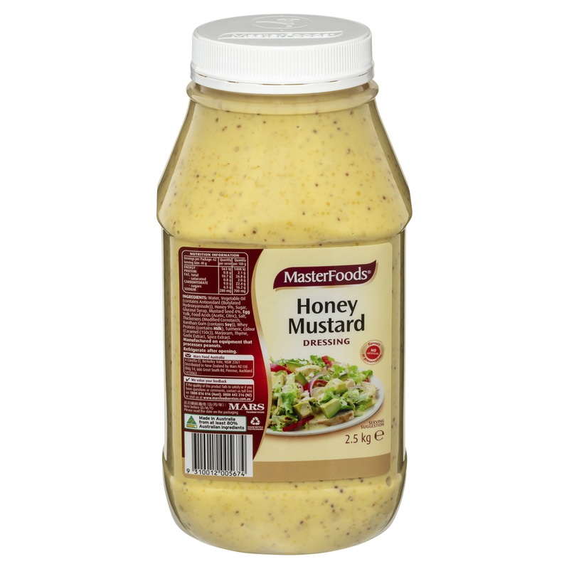 Buy Masterfoods French Honey Mustard Salad Dressing 2.5kg x 1 - MyDeal