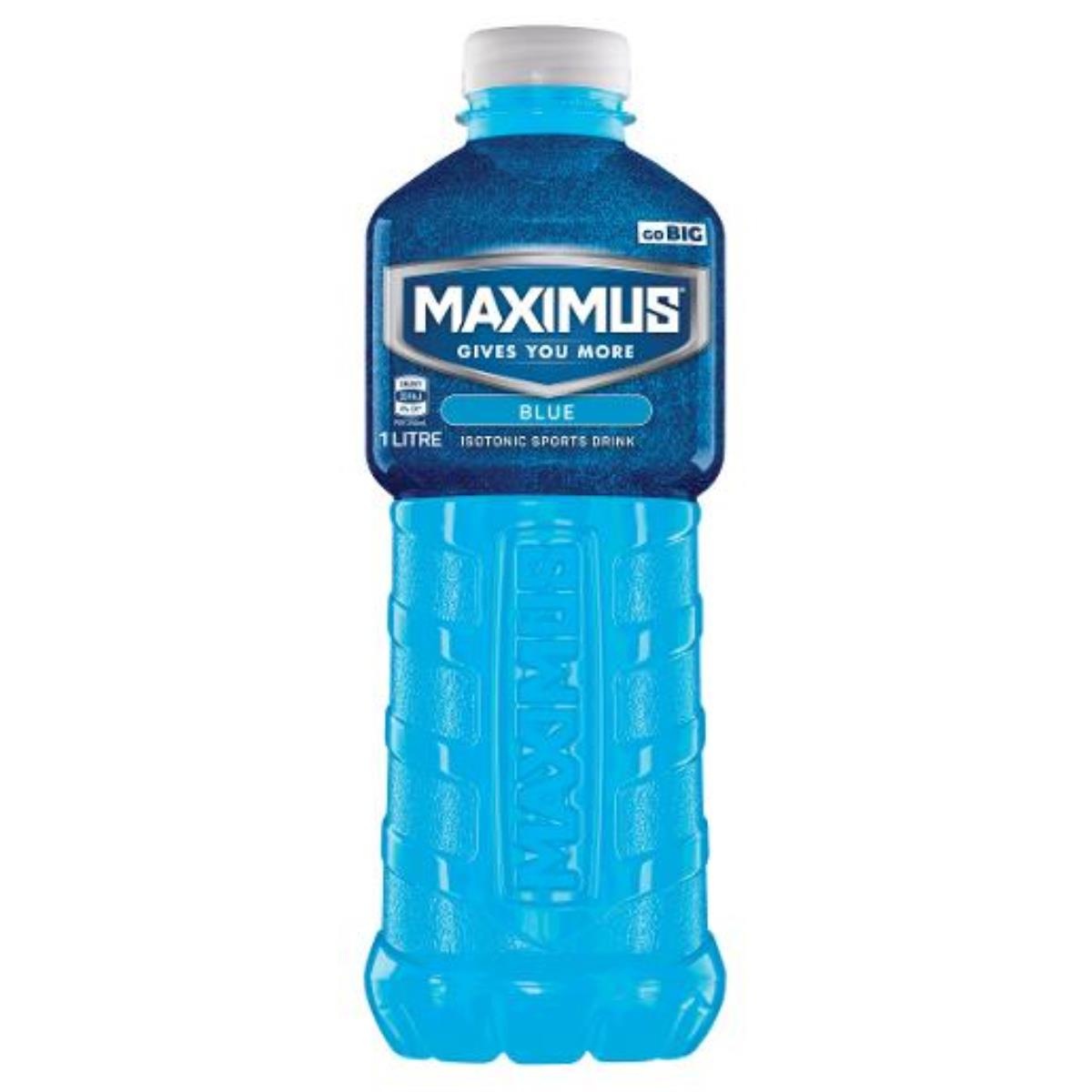 Buy Maximus Bring It On Blue Energy Drink 1l x 1 - MyDeal Australia