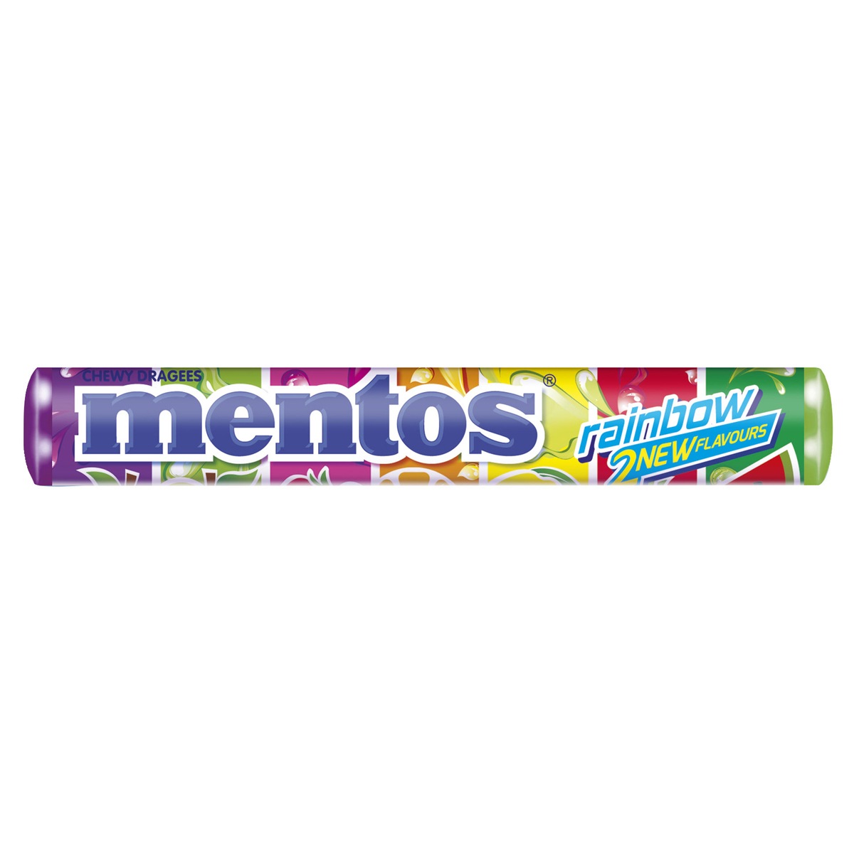 Buy Mentos Rainbow Roll 37.5g x 40 - MyDeal Australia