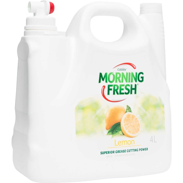 Buy Morning Fresh Lemon Dishwashing Liquid 4ltr x 1 - MyDeal Australia