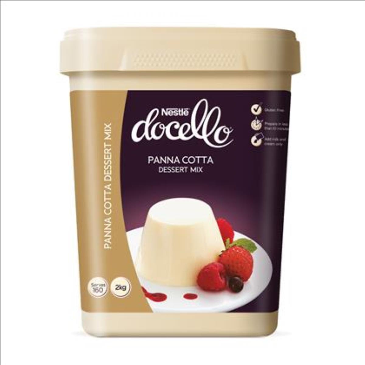 Buy Nestle Dessert Mix Panna Cotta 2kg x 1 - MyDeal Australia