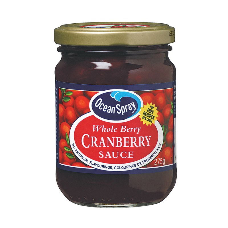 Buy Ocean Spray Whole Cranberry Sauce 275g x 1 - MyDeal