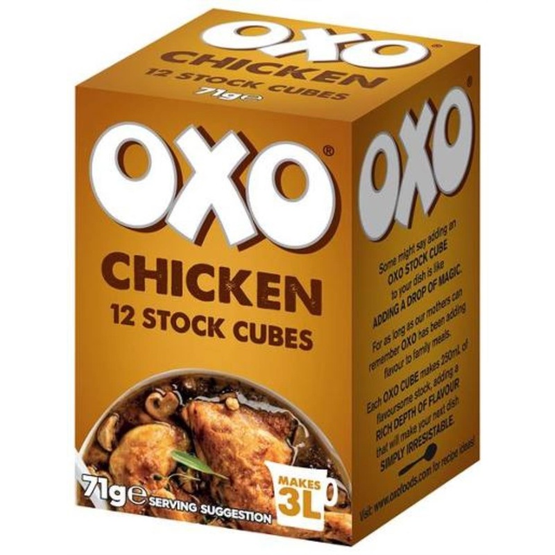 Buy Oxo Chicken Stock Cubes 12s x 1 - MyDeal