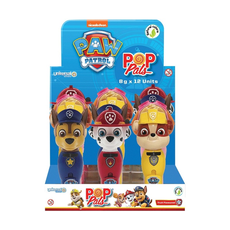 Buy Paw Patrol Pop Pals 8g x 12 - MyDeal