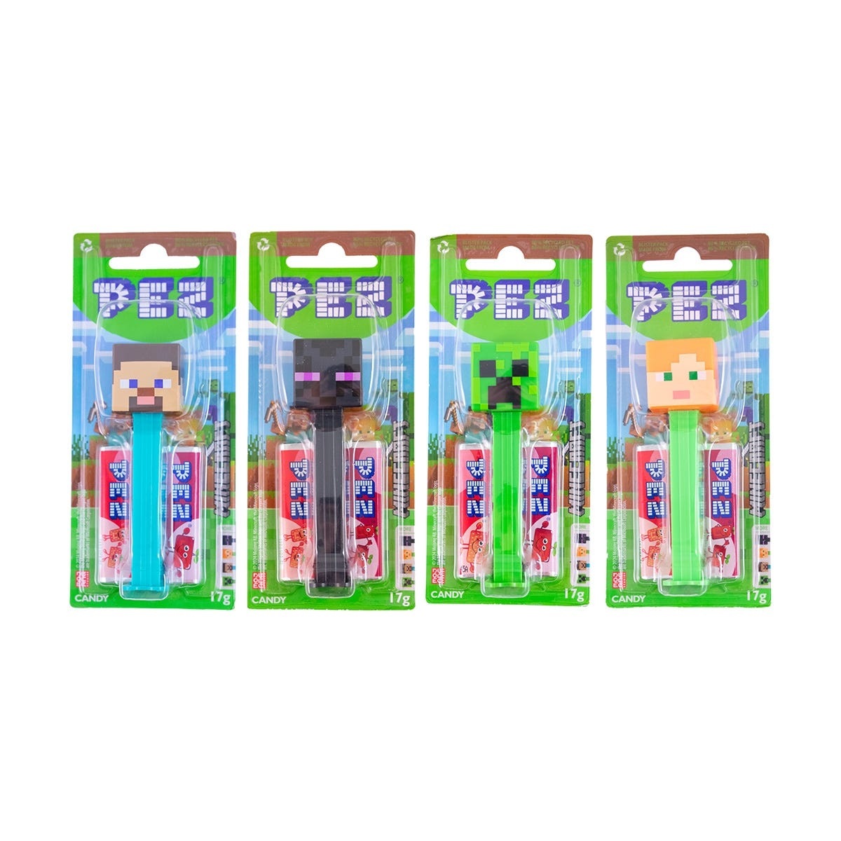 Buy Pez Dispenser Minecraft 17g x 6 - MyDeal Australia