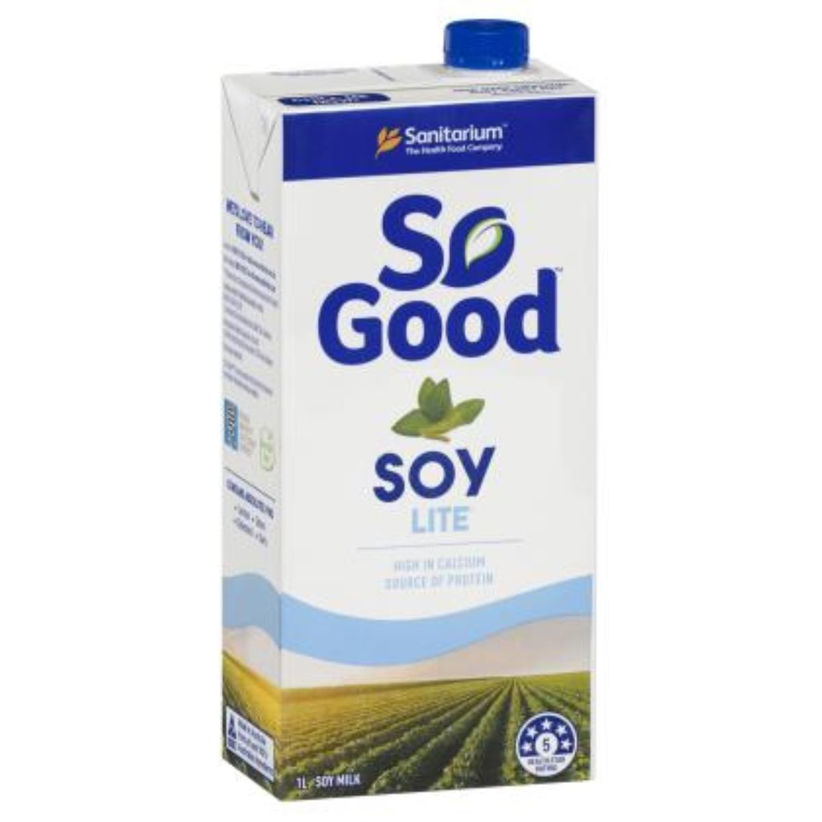 Buy So Good Milk Soya Lite 1 Lt x 1 - MyDeal Australia