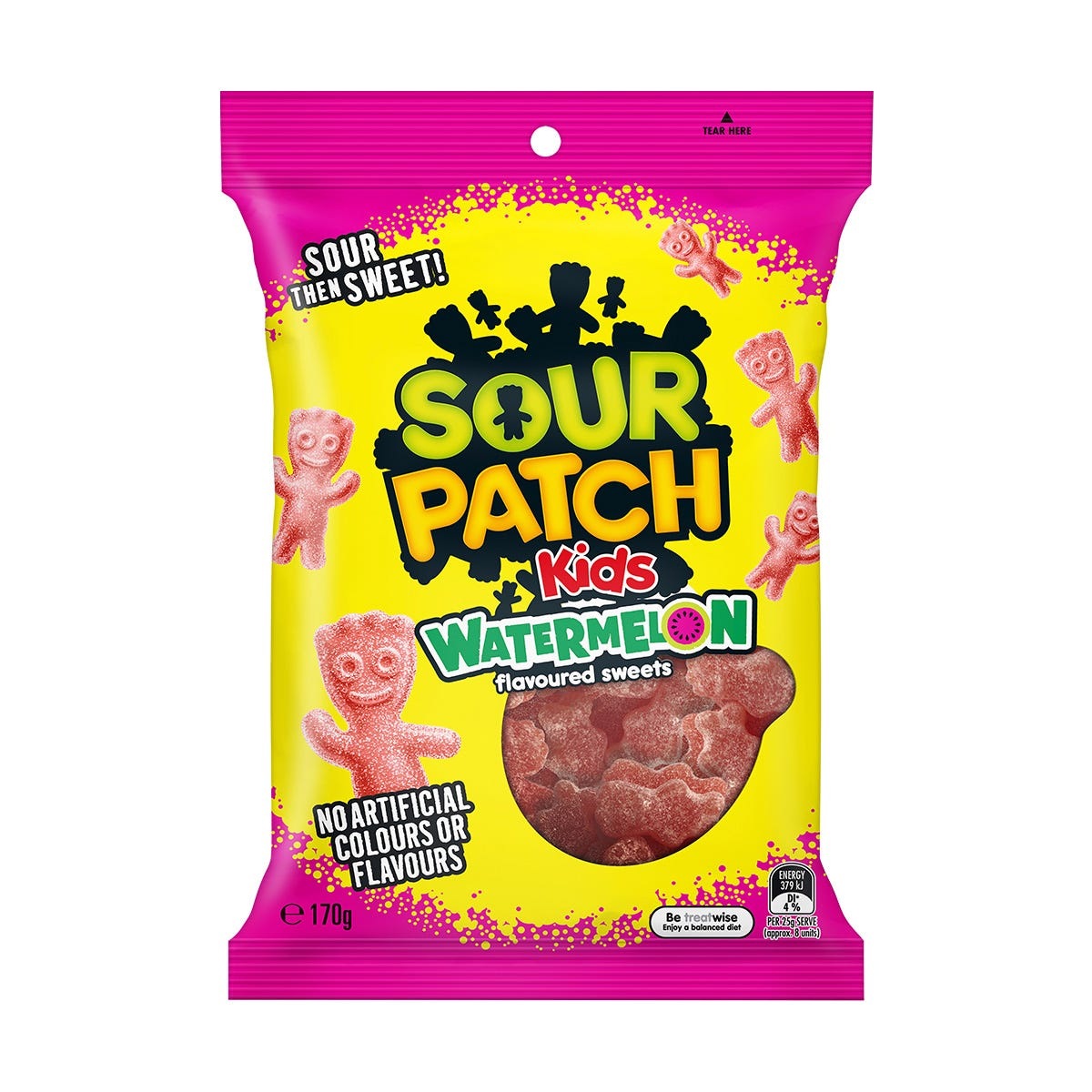 Buy Sour Patch Kids Watermelon 170g x 12 - MyDeal Australia