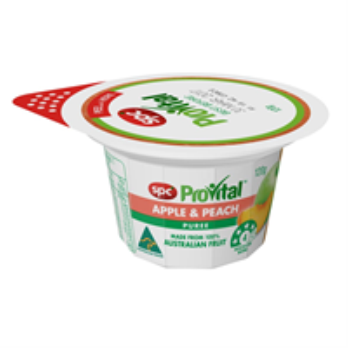 Buy Spc Provital Snack Pack Apple & Peach Puree 120gr x 24 - MyDeal ...